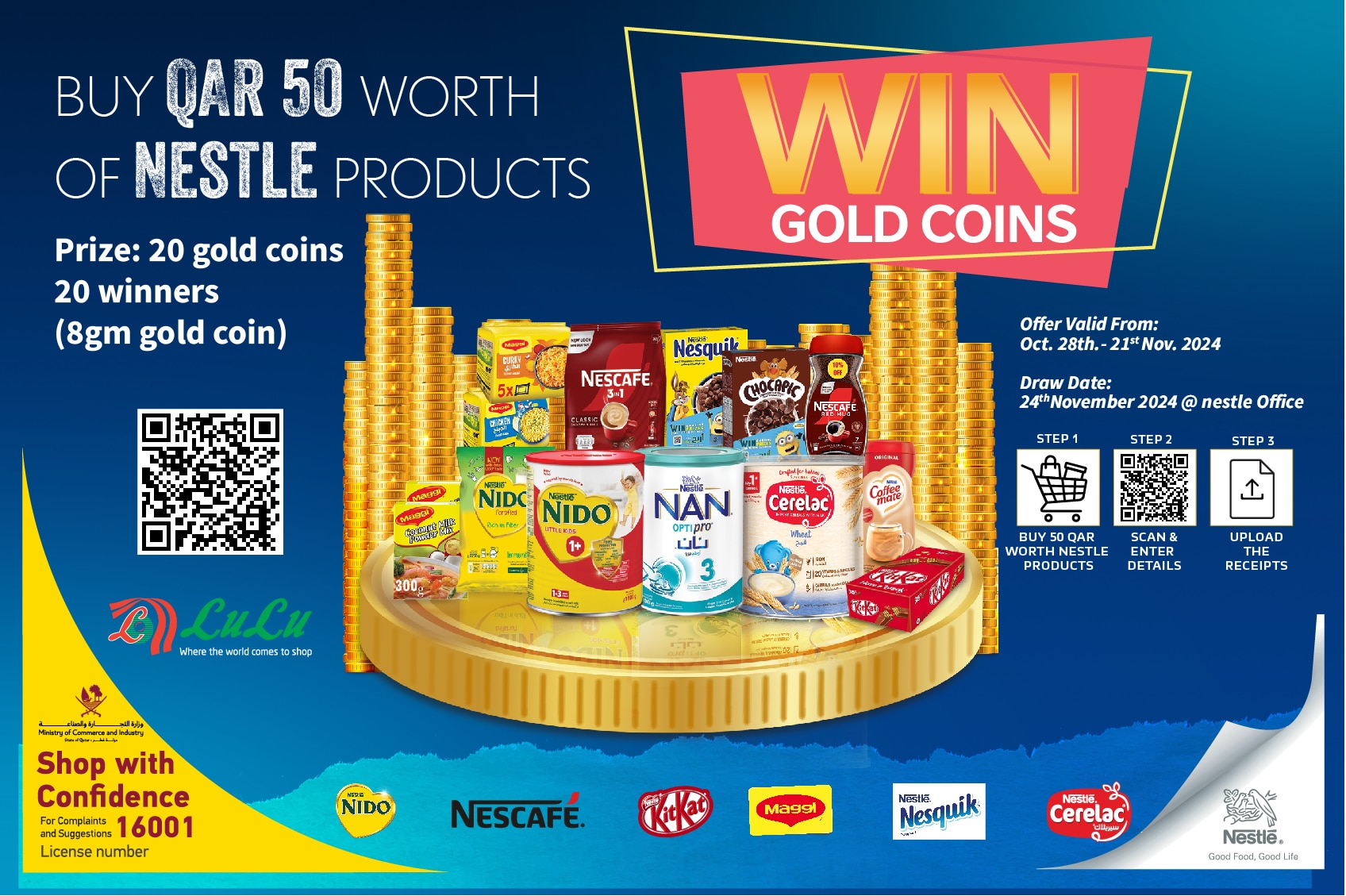 Nestle LuLu Win Gold Coins Campaign | Nestle Family