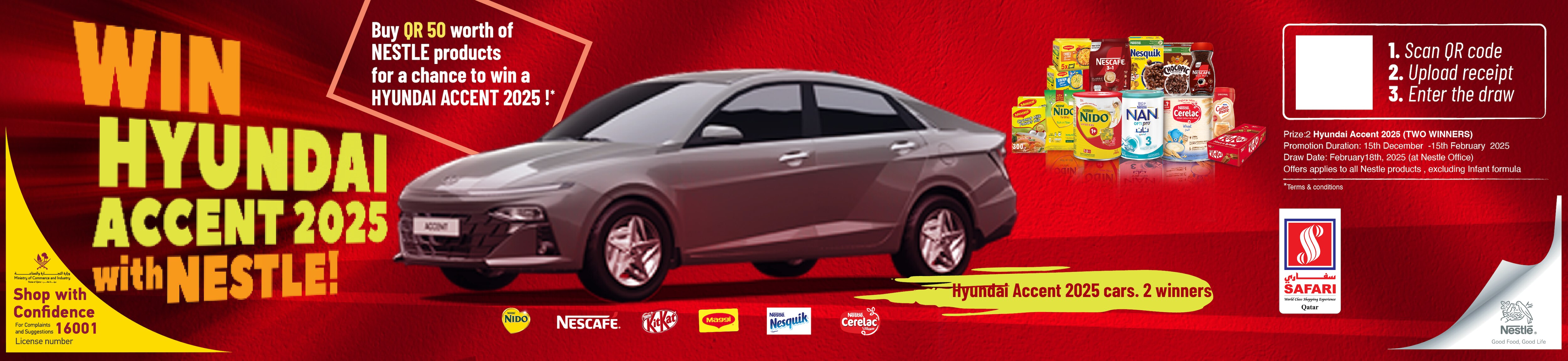 SAFARI Buy and Win Car Campaign Qatar | Nestle Family