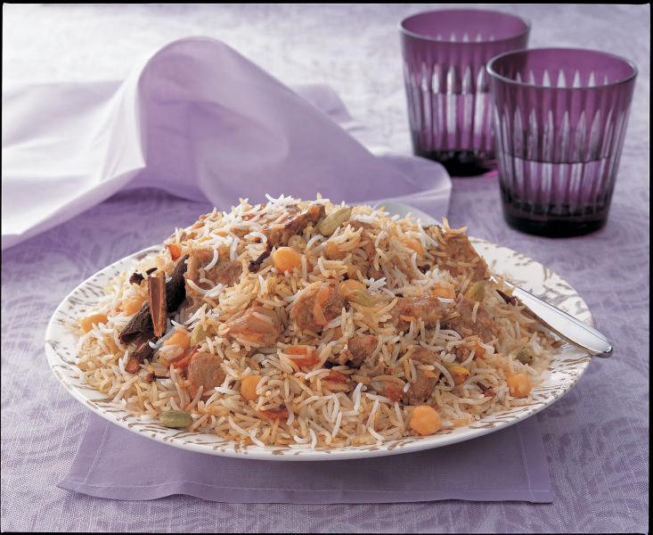 Saudi Rice with Meat and Chickpeas | Nestle Family