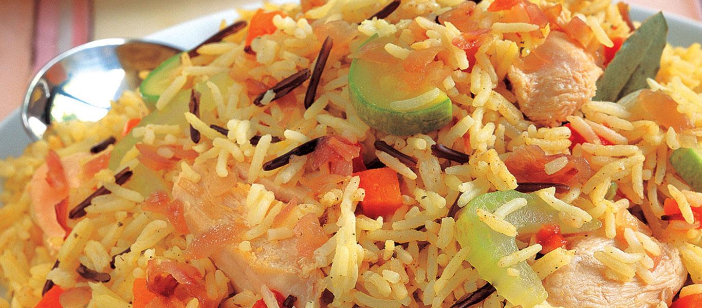 Chicken and Vegetables Rice Recipe | Nestlé Family ME